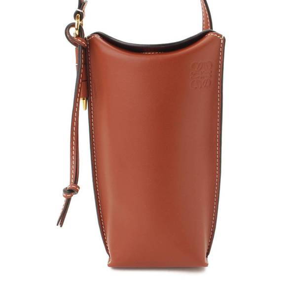 Loewe | Bags | Loewe Gate Pocket Bag Brown Shoulder Mini | Poshmark